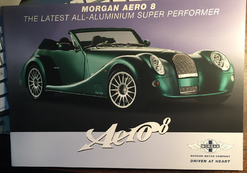 Morgan Aero 8 brochure | MorganCarBadges