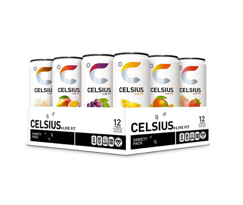 CELSIUS Official Variety Pack, Functional Essential Energy Drink, 12 Fl ...