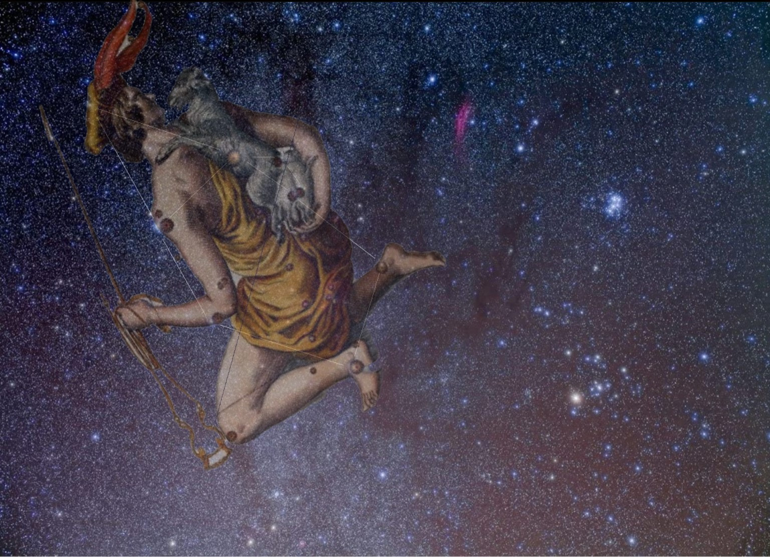 Constellation du Cocher | Ciel de nuit