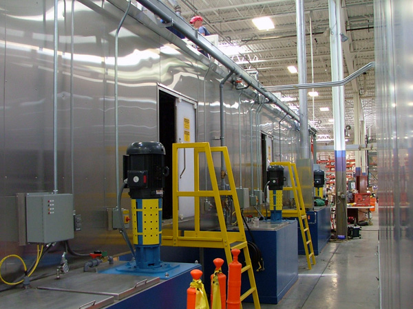 Pretreatment Washers | Powder Coating Washers