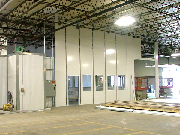 Environmental Rooms For Powder Coating