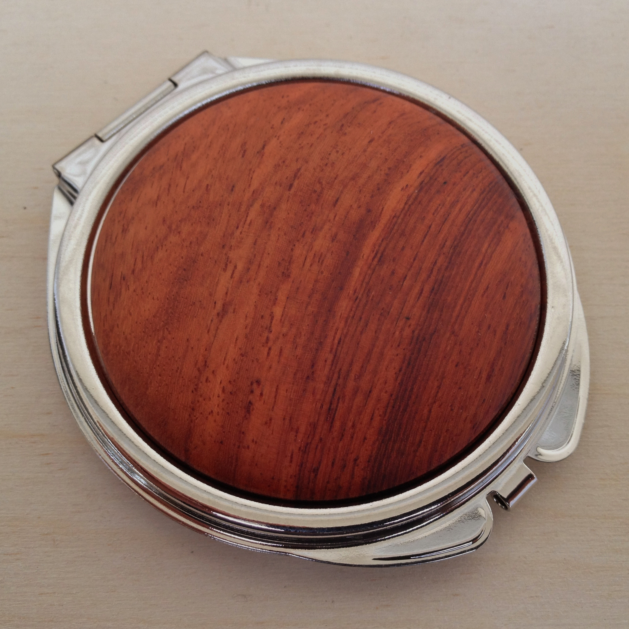 Wood Compact Mirror Purse Pocket Mirrors Hangers | United States ...