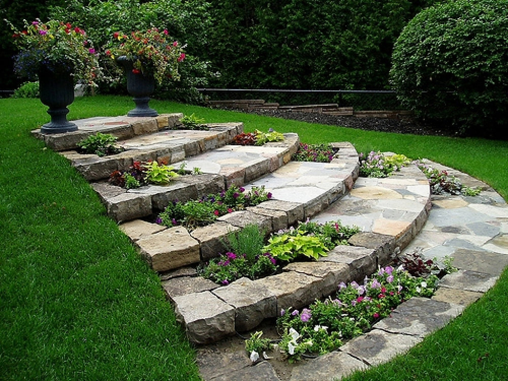Ideas Para Patios En Pendiente