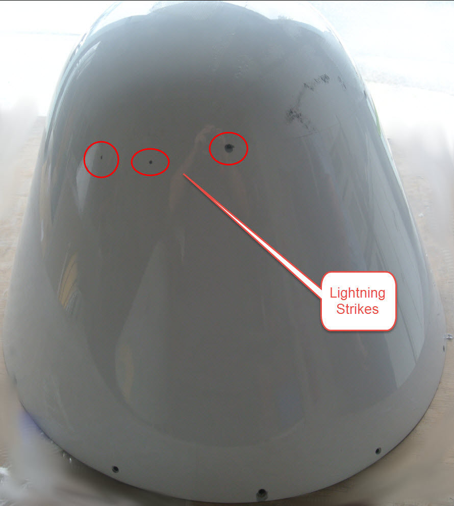 Common Radome Damage