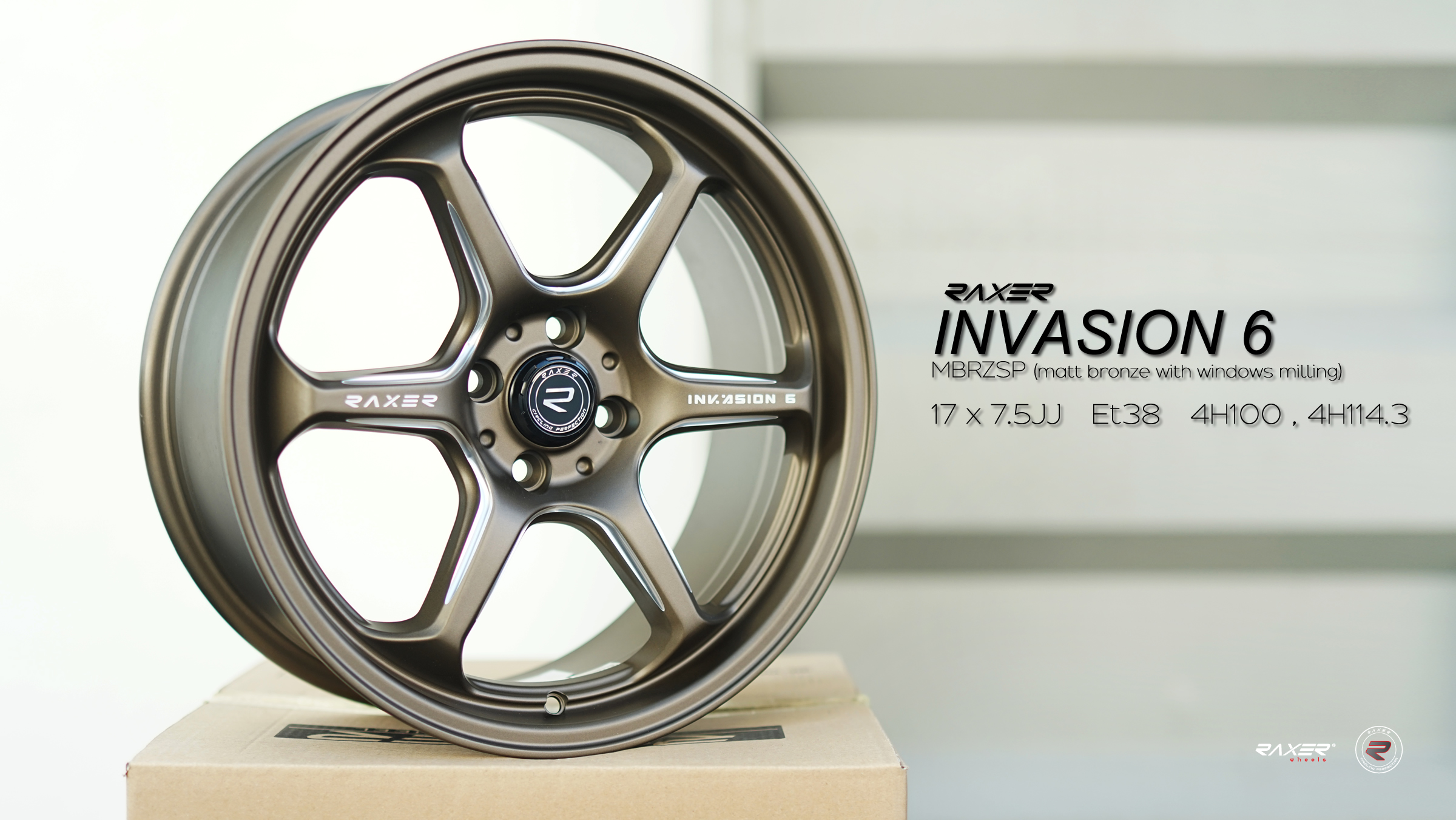 R INVASION6 | Raxer Wheels - Circling Perfection