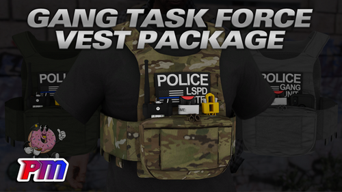 Gang Task Force Vest Package | Paul Modifications
