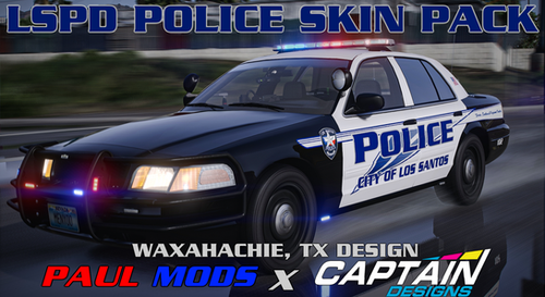 LSPD Police Skin Pack V2 (Waxahachie, Tx) | Paul Modifications