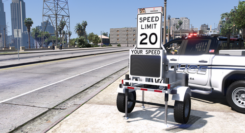 Police Radar Trailer | Paul Modifications