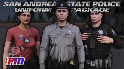 The San Andreas State Police EUP Mega Package | Paul Modifications
