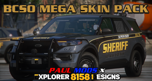 BCSO Mega Skin Pack | Paul Modifications