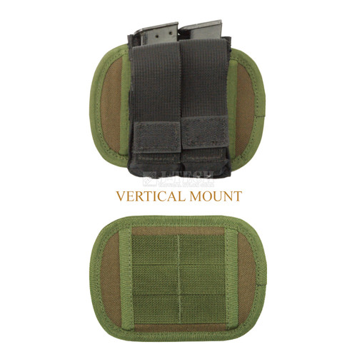 DOUBLE-SIDED MOLLE ADAPTER PLATE 6 " WITH BELT LOOP | J-TECH Tactical Gear