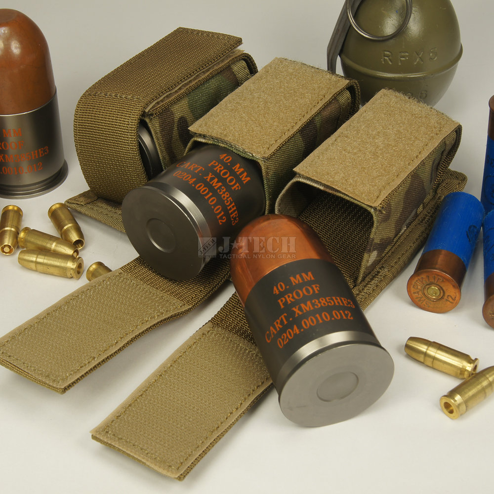 STRIKER Three 40mm GRENADE POUCHES | J-TECH Tactical Gear