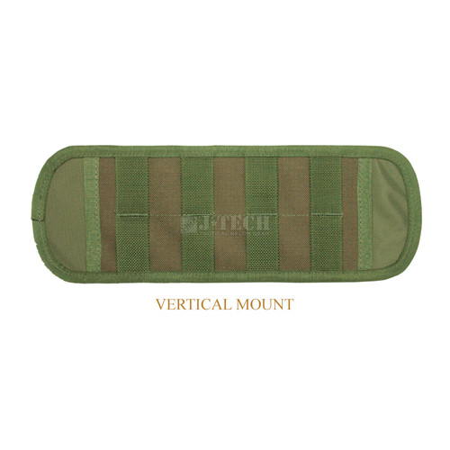 DOUBLE-SIDED MOLLE ADAPTER PLATE 18 " WITH BELT LOOP | J-TECH Tactical Gear