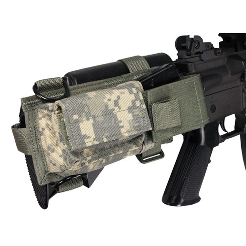 STOCK MAGAZINE POUCH with M-4A1 collapsible stock | J-TECH Tactical Gear