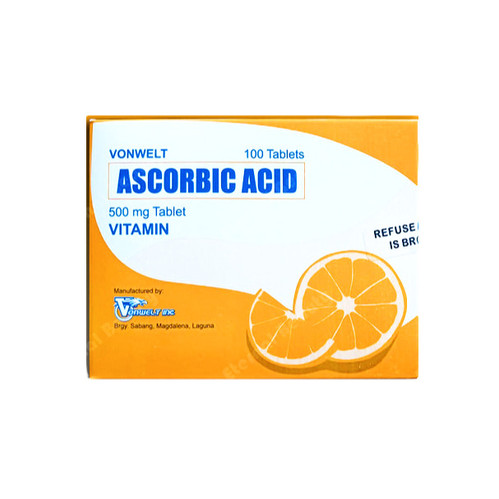 VONWELT 500mg Tablet Ascorbic Acid | METROMED PHARMACY