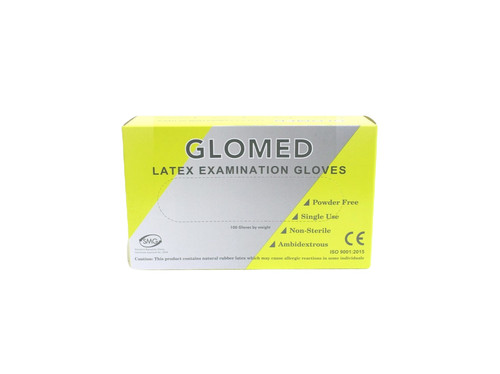 Glomed Latex Examination Gloves | METROMED PHARMACY