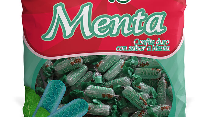 Confite Frupy Menta 100uds | Distribuciones Horiz