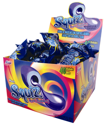 Squiz Blueberry 40 uds | Distribuciones Horiz