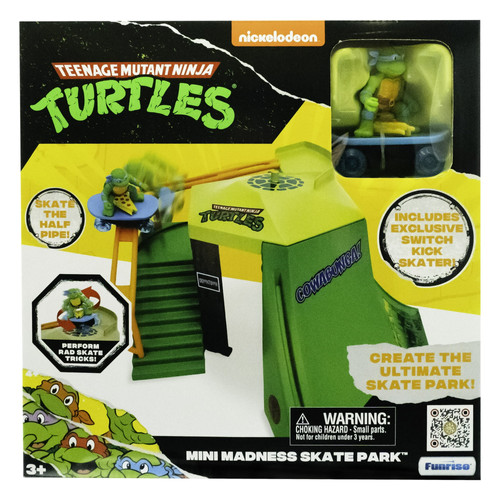 Teenage Mutant Ninja Turtles: Mini Madness Skate Park with Exclusive ...