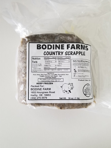 Scrapple 1lb. package | Bodine Farms