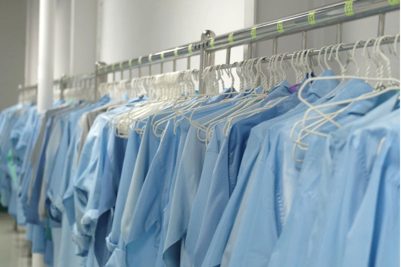 Performance of Cleanroom Garment Fabrics When Processed in an ...