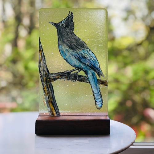 "Tess" glass panel | 2024 WL