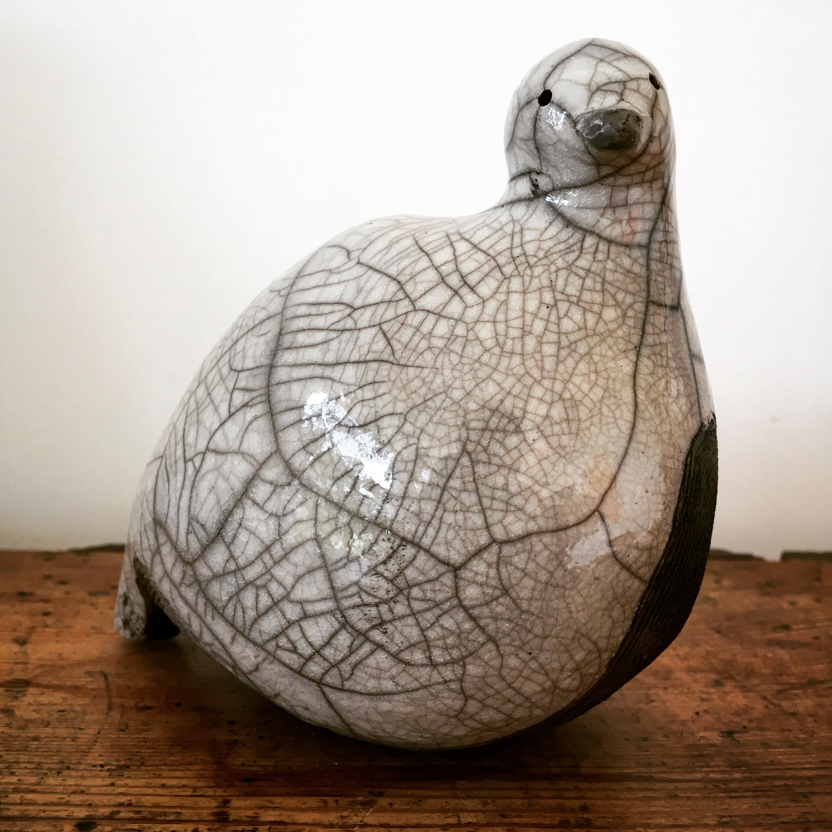 Nathalie Hamill Raku animals