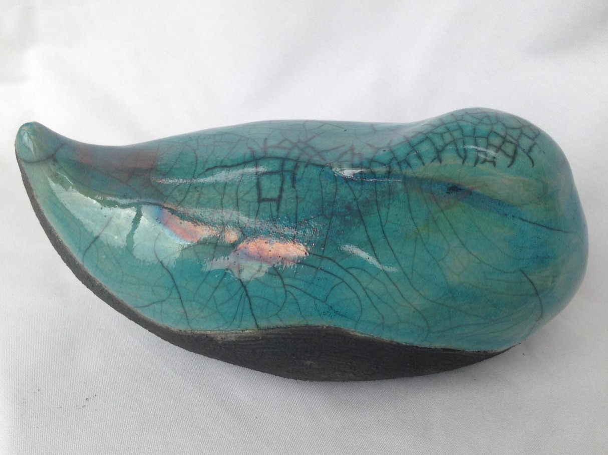 Nathalie Hamill Raku animals