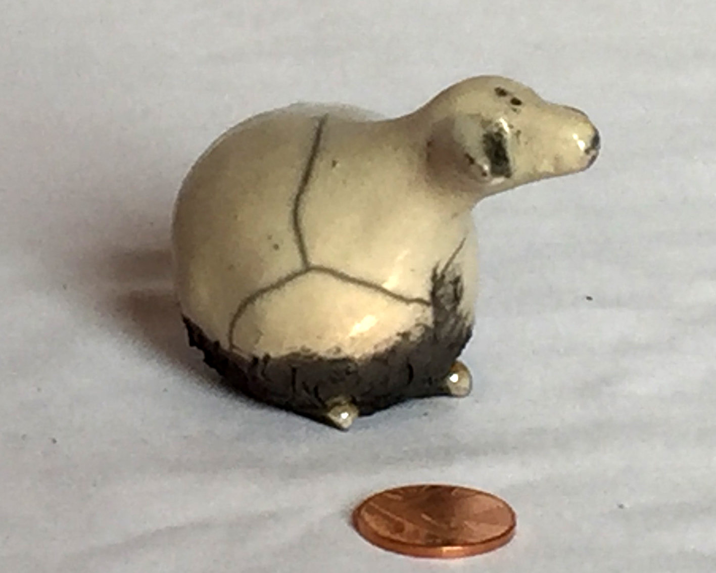 Nathalie Hamill Raku animals