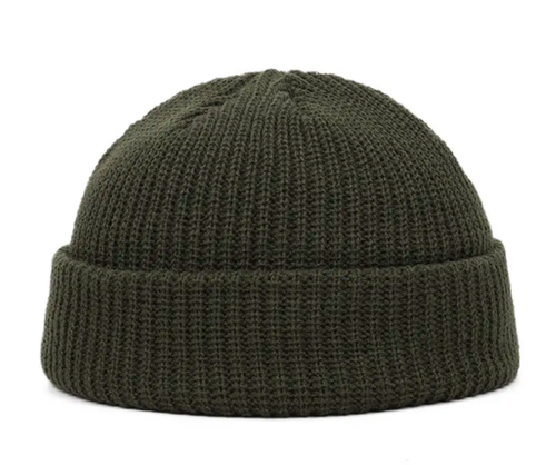 SAS inspired , Above-the-Ear Olive Green Beanie | Soldier On Coffee Co