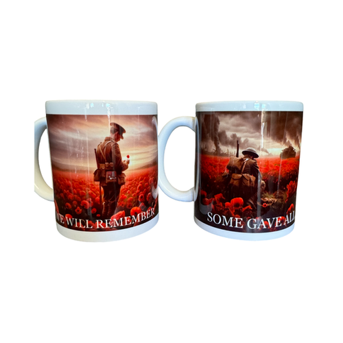 Set of two Remembrance Day mugs | Soldier On Coffee Co