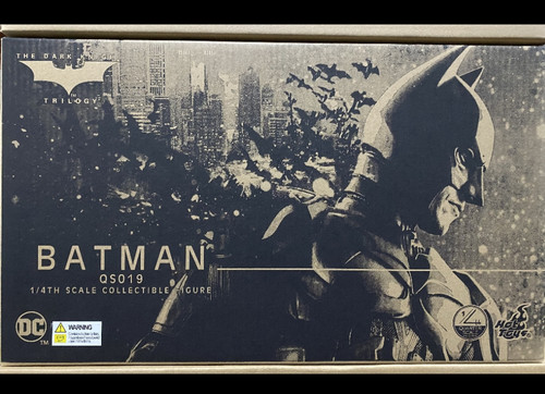 Ready! Hot Toys QS019 THE DARK KNIGHT TRILOGY 1/4 BATMAN Regular ...
