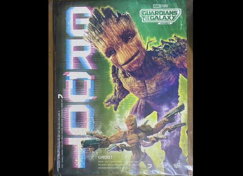 Ready! Hot Toys MMS707 GUARDIANS OF THE GALAXY VOL. 3 1/6 Groot (Deluxe ...
