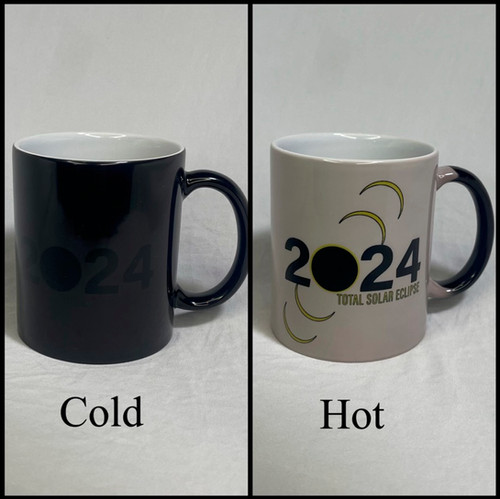 2024 Total Solar Eclipse Color Changing Mug