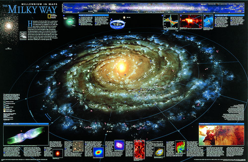 Milky Way Chart | Spaceshots, LLC