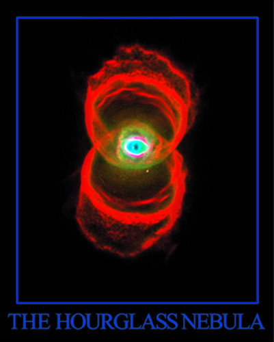 Hourglass Nebula Poster | Spaceshots
