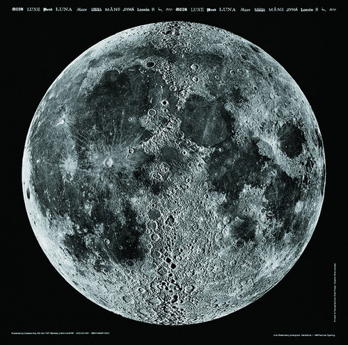 The Large Full Moon Oversized Poster | Spaceshots