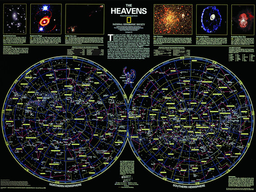 Chart of the Heavens Poster | Spaceshots, LLC