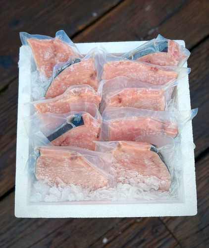 Premium Wholesale Seafood: Big Box Swordfish Steaks 10 lbs.