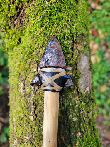 Obsidian Arrow with Wildcrafted Accents | Carley Rabbit