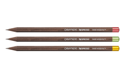 Caran D'Ache NESPRESSO Set of 3 Pencils -Limited Edition | Artrack