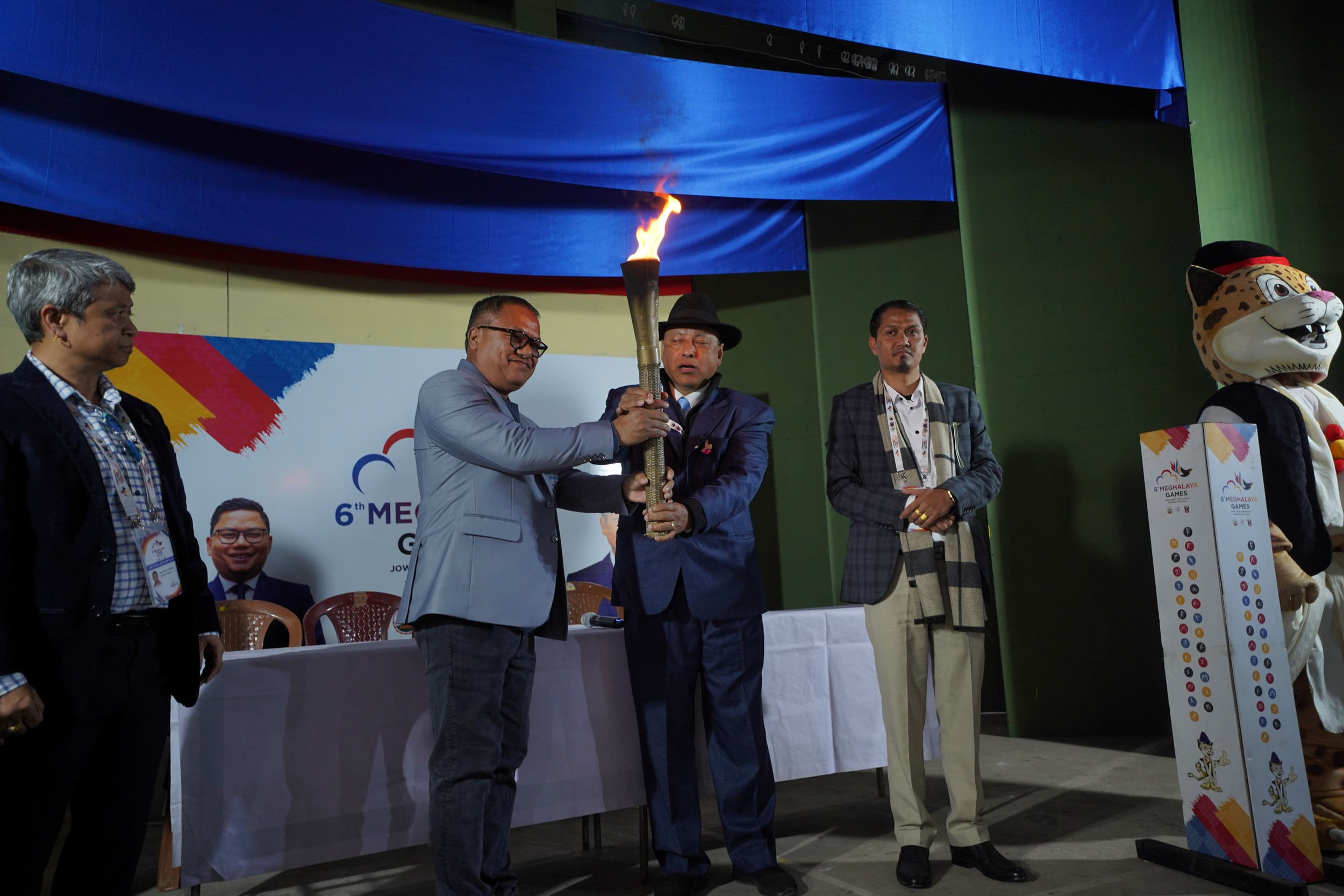 The Torch Relay Ceremony at the 6th Meghalaya Games Highlights the ...