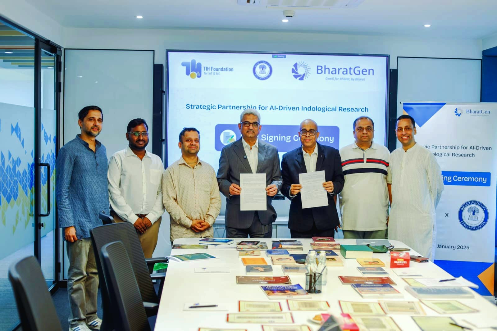 Bhaktivedanta Research Centre and IIT Bombay Sign MoU to Promote AI ...