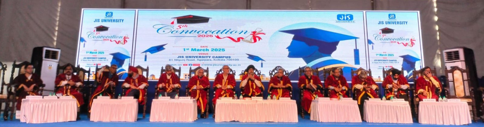 JIS University Celebrates its 5th Convocation Ceremony with 956 ...