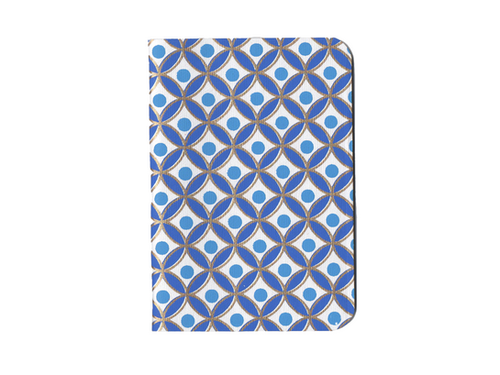 Shizen Design Collection Pocket Notebook | Blue Circles | American Pigeon