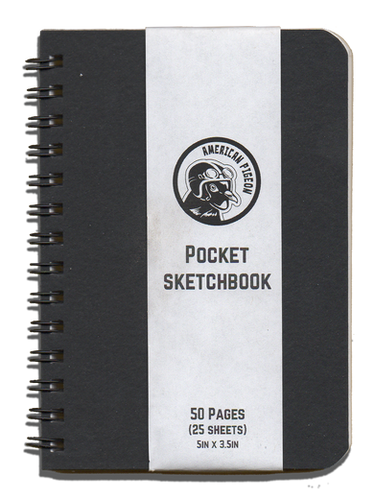 Pocket Sketchbook | American Pigeon