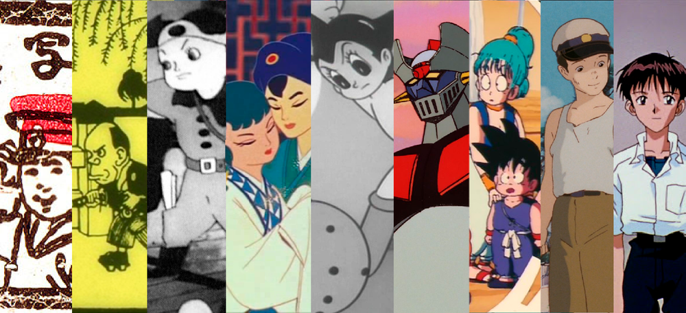 La historia del anime hasta nuestros tiempos.