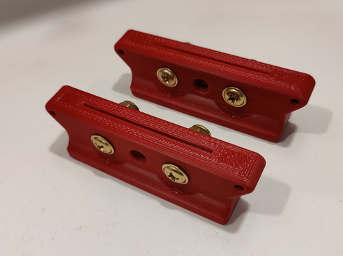 Gust Lock, Straight - Three Holes with Ears, General Purpose, Two Half ...