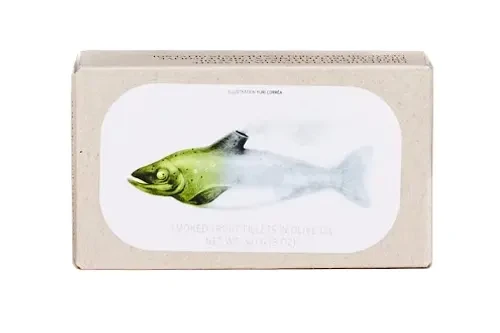 Jose Gourmet Smoked Trout Fillets in Olive Oil | The Canned Company