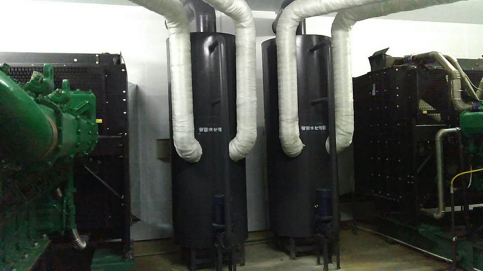 Noise Reduction and Heat Dissipation In Generator Room